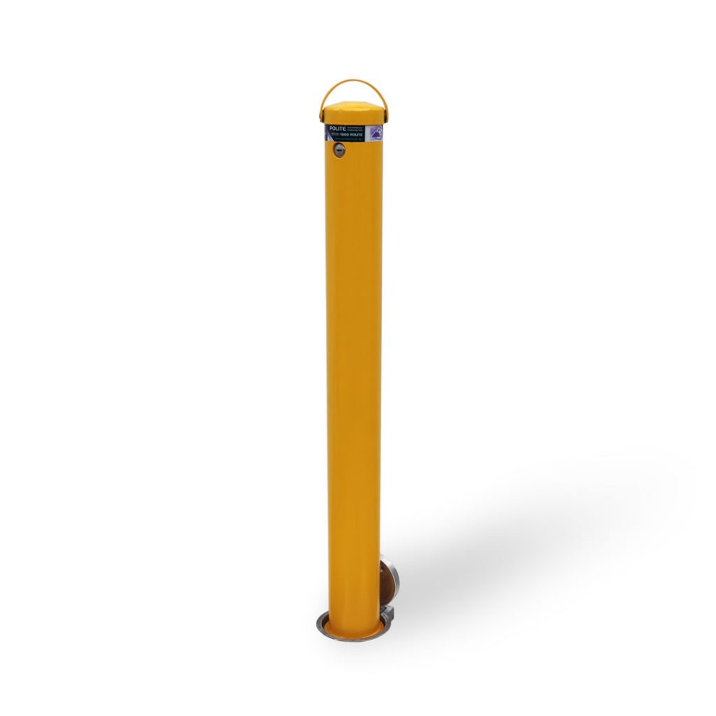 Top Locking Removable Bollard | TLB-1 - Polite Enterprises Corporation